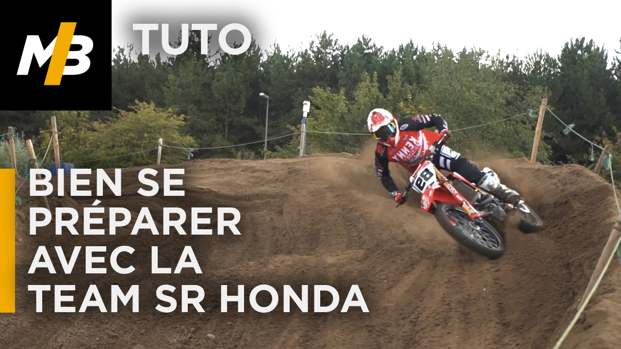 Vidéo : Tuto prépa moto sable avec le Team Honda SR Motoblouz